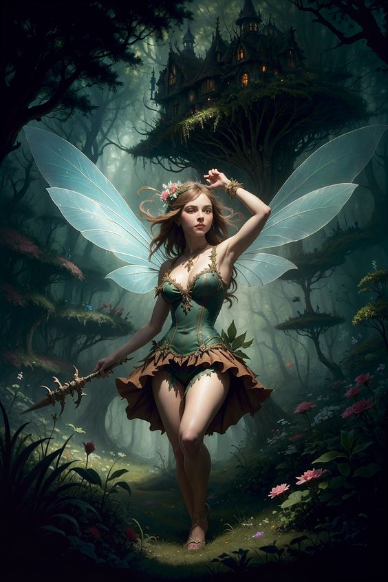 Pixie - Stats et aide pour Maître du jeu - Donjon et Dragon