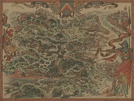 MAP The Witcher - Toutes les cartes de l'univers